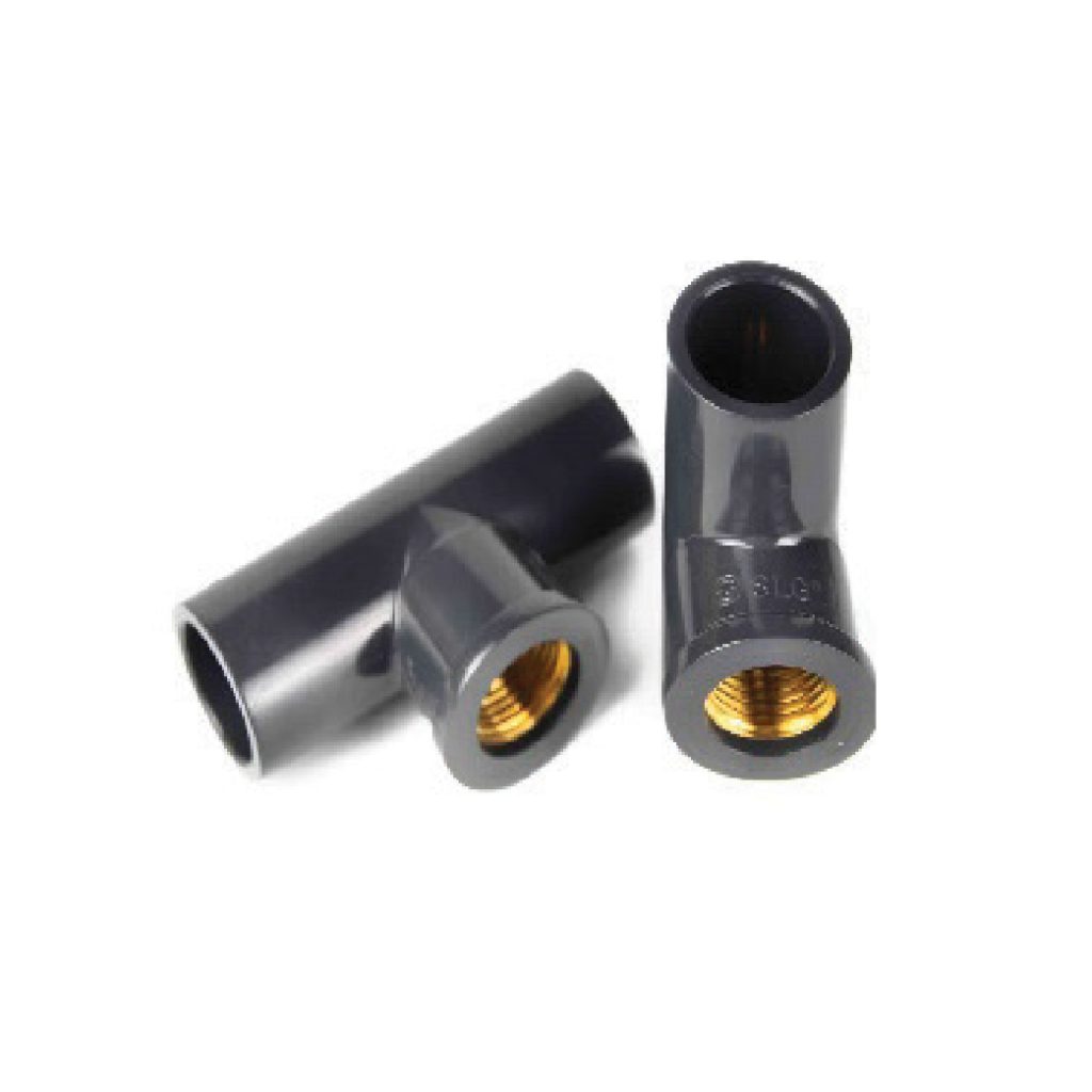 Faucet Tee with Metal Insert – Aksesoris Pipa PVC Wavin - Distributor ...